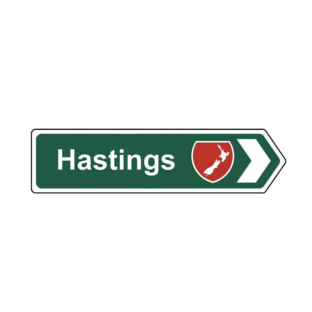 Native Road Sign Arrow Magnet - Hastings – MyMerchant