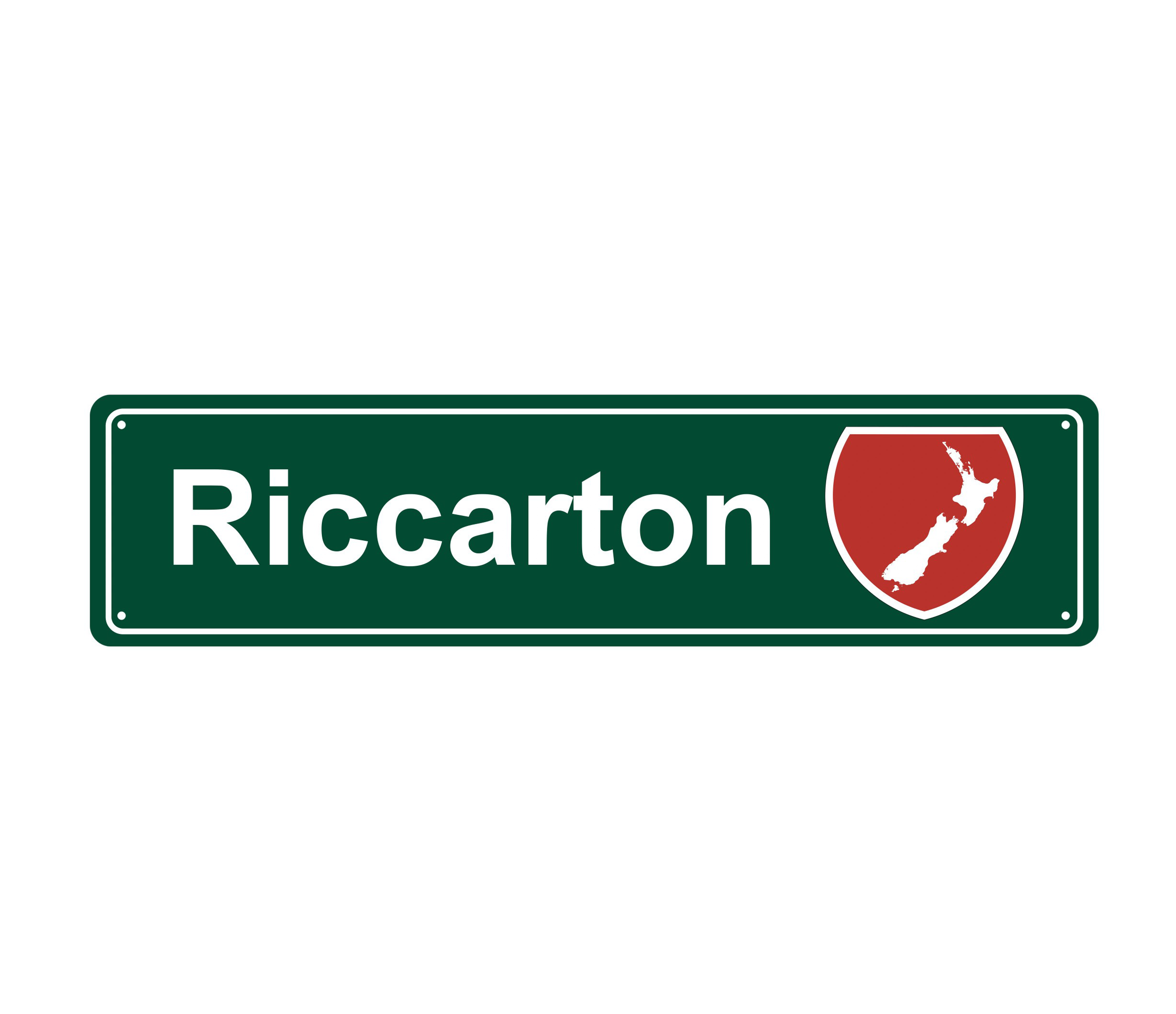 Riccarton Hanging Metal Sign – MyMerchant