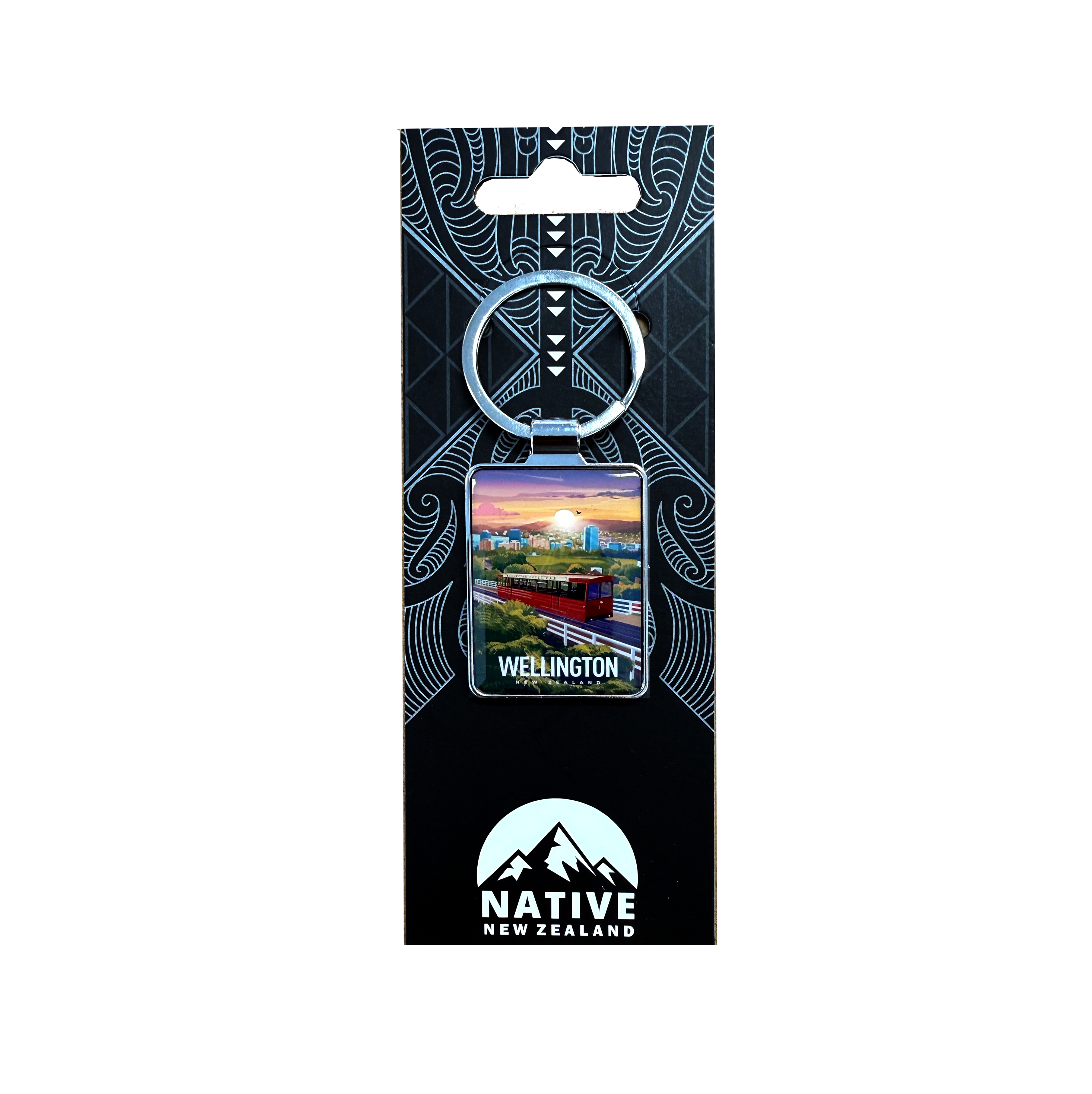 Native Wellington Illustration Keyring – MyMerchant